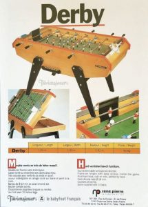 Baby-foot René Pierre Derby - Le babyfoot français - tu viens jouer