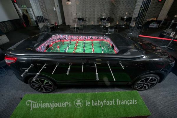 La baby-foot voiture - Le babyfoot français - tu viens jouer